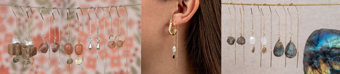 Doortrek oorbellen - Oorsieraad